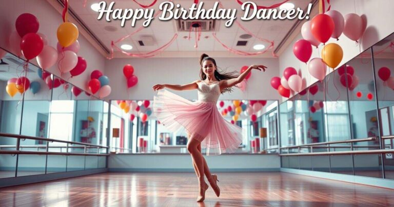 Birthday Wishes for a Dancer: Fun & Heartfelt Messages